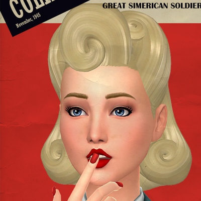 Victory Rolls Retex V2 - The Sims 4 Create a Sim - CurseForge