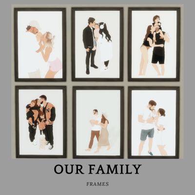 OUR FAMILY FRAMES - The Sims 4 Build / Buy - CurseForge