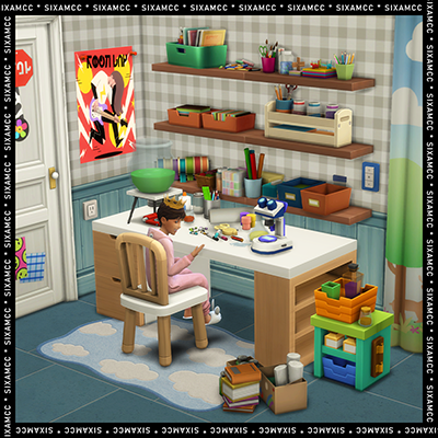 School Supplies Clutter - The Sims 4 Build / Buy - CurseForge
