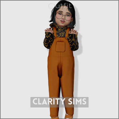Overalls with Hoodie - Toddler - The Sims 4 Create a Sim - CurseForge