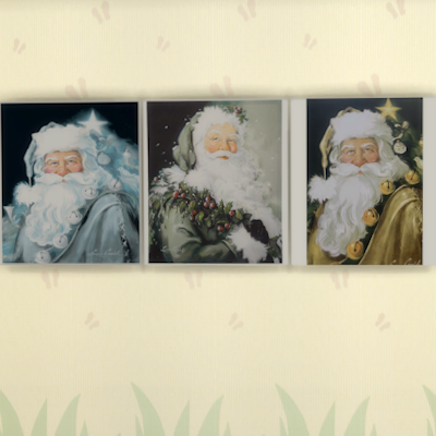 Viral Santa Christmas Painting - The Sims 4 Build / Buy - CurseForge