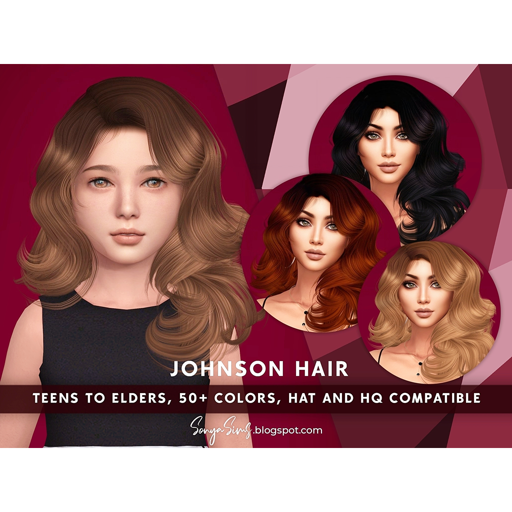 SONYASIMS - JOHNSON KIDS - The Sims 4 Create a Sim - CurseForge