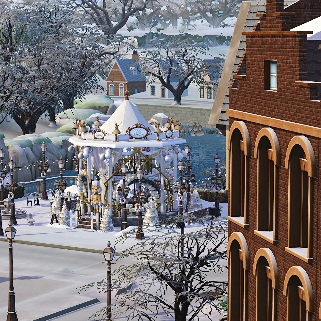 Winter Carousel | No CC - The Sims 4 Rooms / Lots - CurseForge