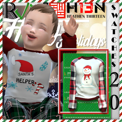 Infant's Matching Family Holiday Sweater Santa's Helper - Files - The ...
