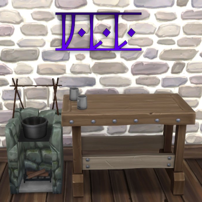 Download Medieval - Historical - Candle Making Table 01 - The Sims 4 ...