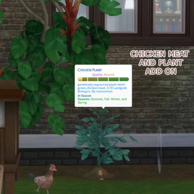 Harvestable chicken meat plant by icemunmun Spanish translation - Mods ...