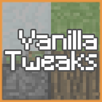 Vanilla Tweaks - Minecraft Bedrock Addons - CurseForge