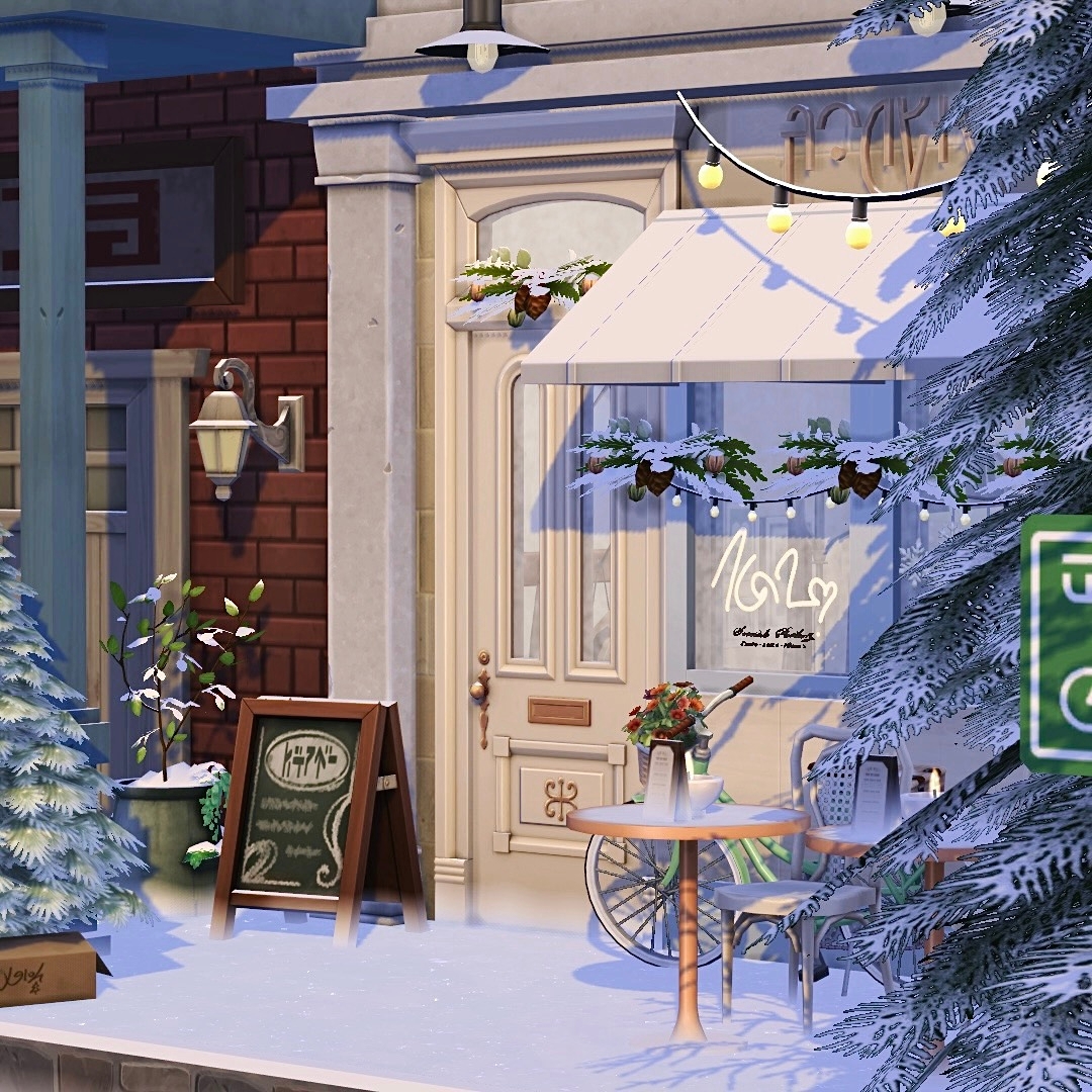 Coffee Shop | No CC - The Sims 4 Rooms / Lots - CurseForge