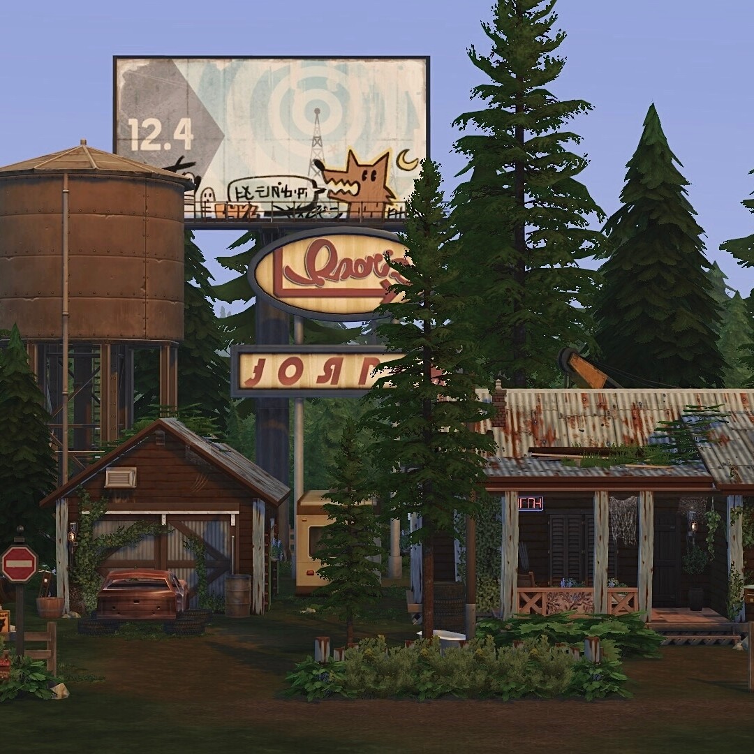Werewolves House | No CC - The Sims 4 Rooms / Lots - CurseForge
