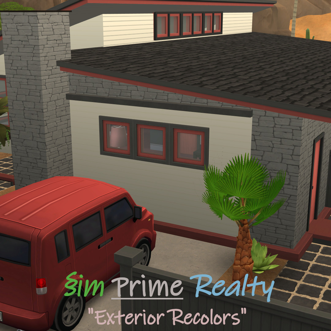 Base Game Exterior Recolors - Screenshots - The Sims 4 Build / Buy ...