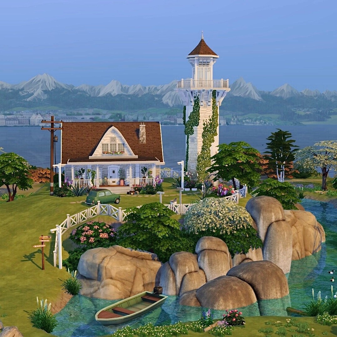 Lighthouse | No CC - The Sims 4 Rooms / Lots - CurseForge