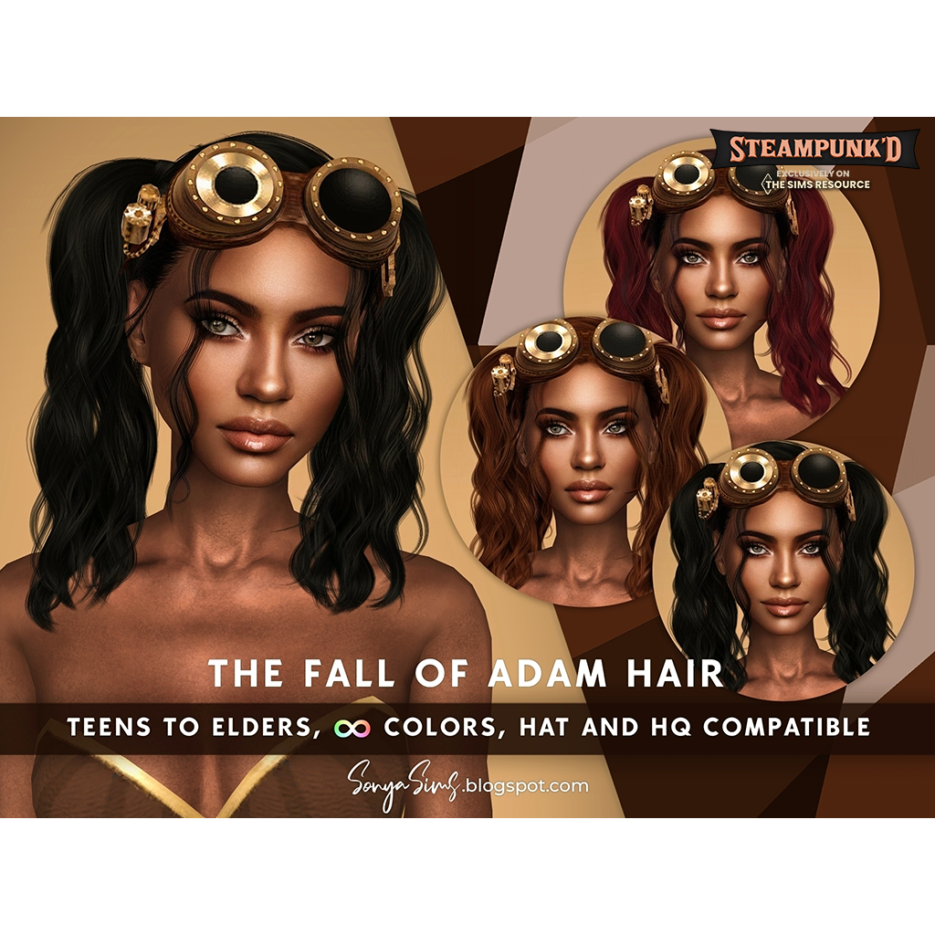 SONYASIMS - THE FALL OF ADAM - The Sims 4 Create a Sim - CurseForge