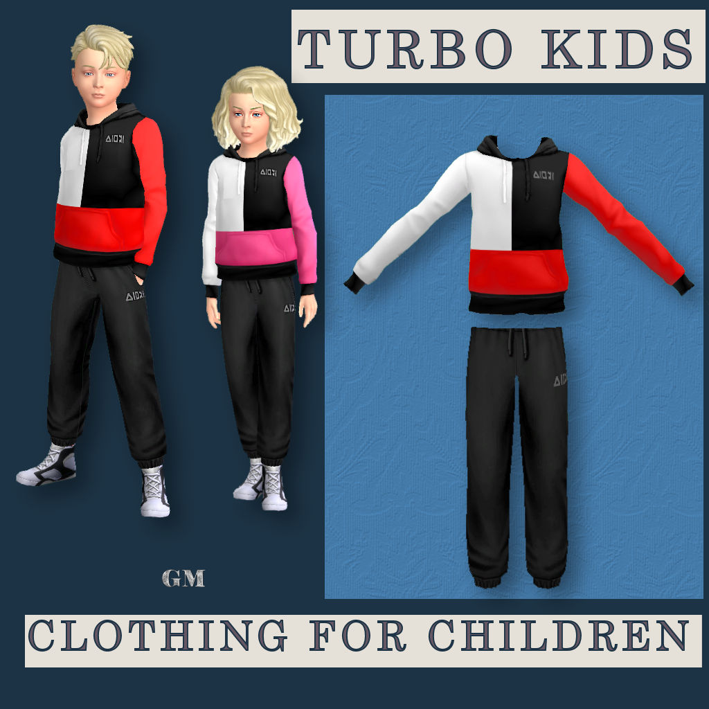 TURBO KIDS CLOTHING FOR CHILDREN - The Sims 4 Create a Sim - CurseForge