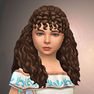 Rita Curls for Girls - The Sims 4 Create a Sim - CurseForge