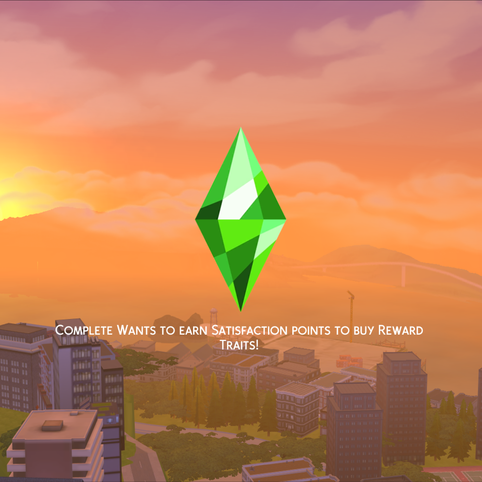 Orange Sunset Skyline Loading Screen - by JimBoblia - The Sims 4 Mods ...