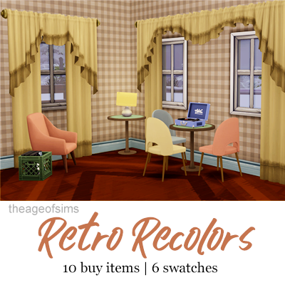 Retro Recolors - The Sims 4 Build / Buy - CurseForge