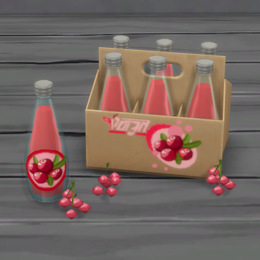 Cranberry Fizzy Juice - The Sims 4 Mods - CurseForge