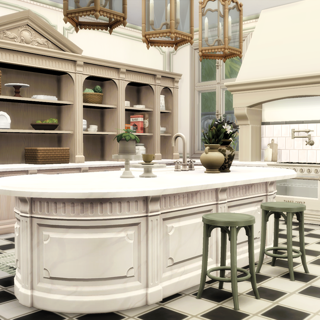 Oak Manor - Kitchen - The Sims 4 Rooms / Lots - CurseForge