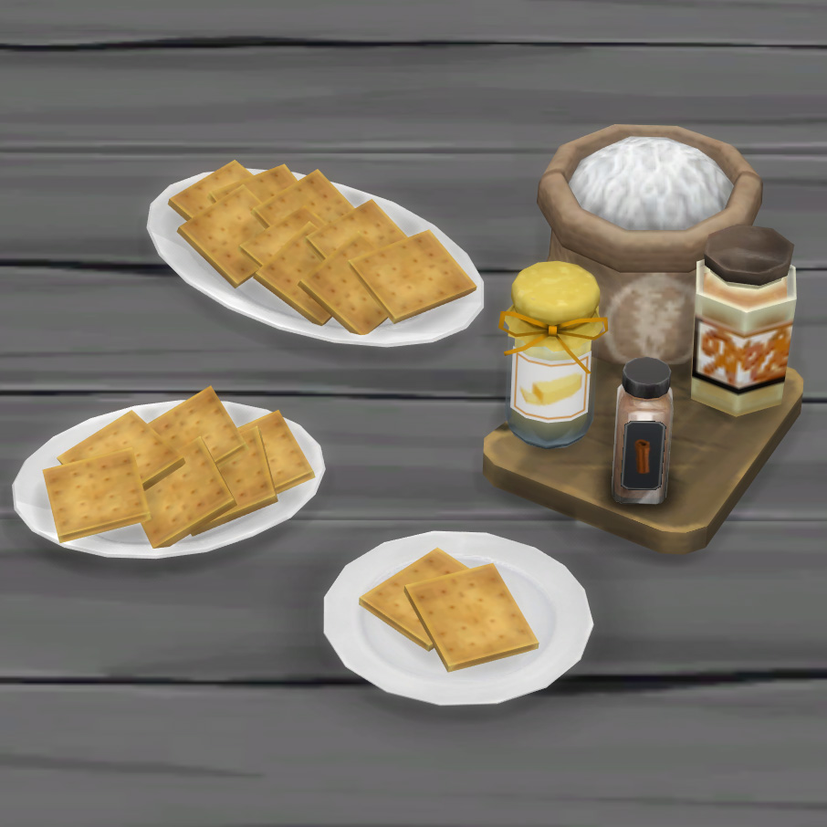 Graham Crackers Homemade Ingredient - The Sims 4 Mods - CurseForge