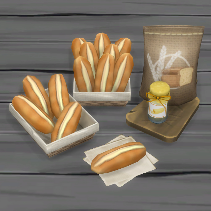 Hoagie Rolls Homemade Ingredient - The Sims 4 Mods - CurseForge