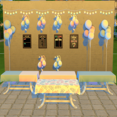 Gender Reveal Decor Set - The Sims 4 Build / Buy - CurseForge
