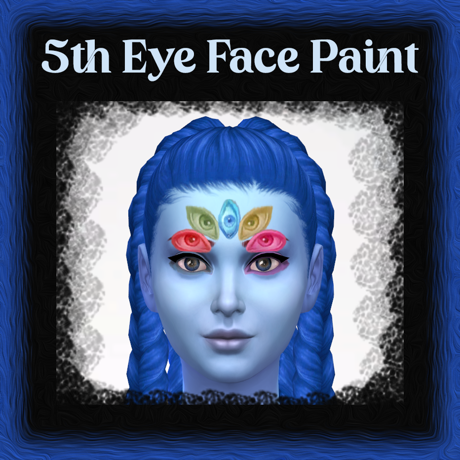 Face Paint - 5th Eye - The Sims 4 Create a Sim - CurseForge