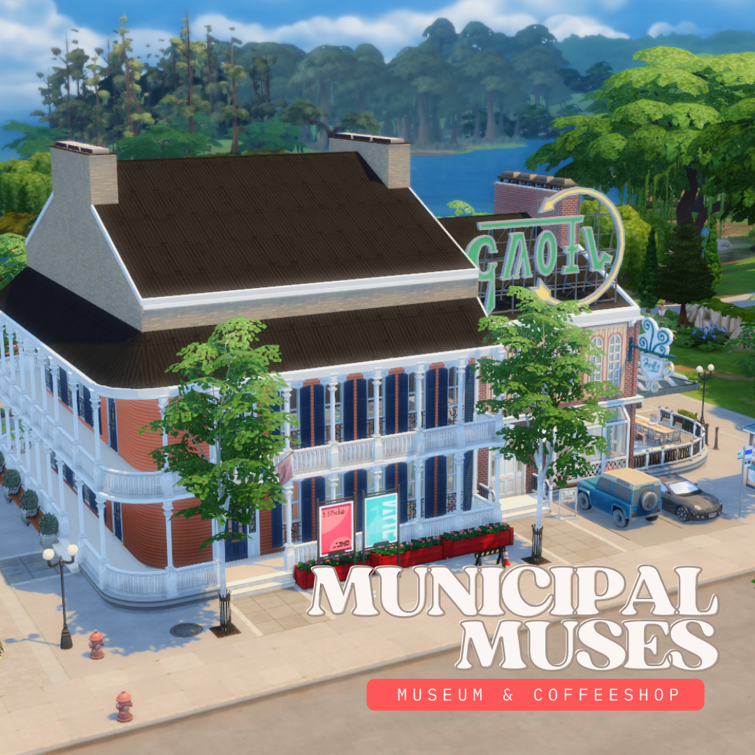 Municipal Muses - Museum and Coffeeshop - The Sims 4 Rooms / Lots ...