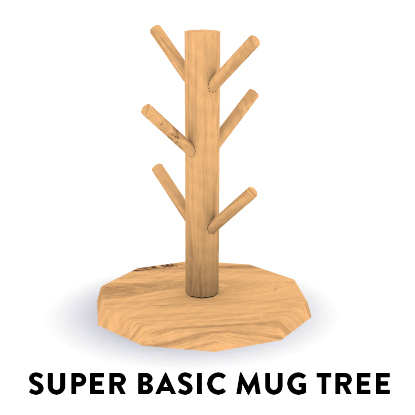 Super Basic Mug Tree - BGC Clutter Deco - The Sims 4 Build / Buy ...