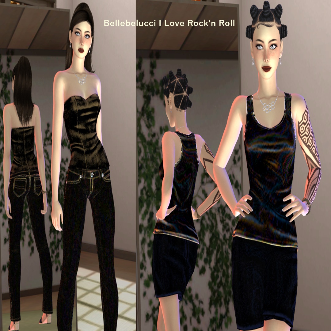 Bellebelucci I Love Rock' n Roll - The Sims 4 Create a Sim - CurseForge