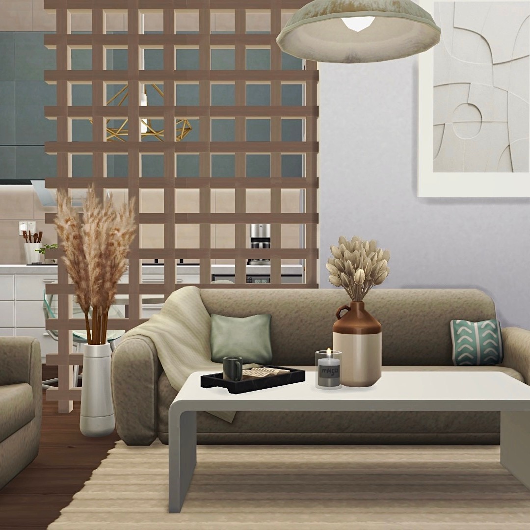 Minimalist Apartment | No CC | 01 - The Sims 4 Rooms / Lots - CurseForge