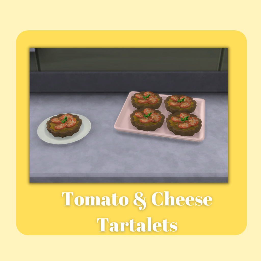 Download Tomato & Cheese Tartalets - The Sims 4 Mods - CurseForge