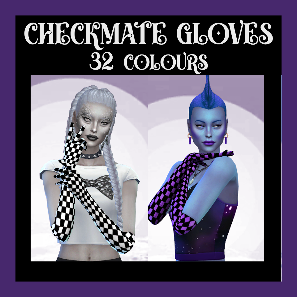 Checkmate Gloves - The Sims 4 Create a Sim - CurseForge