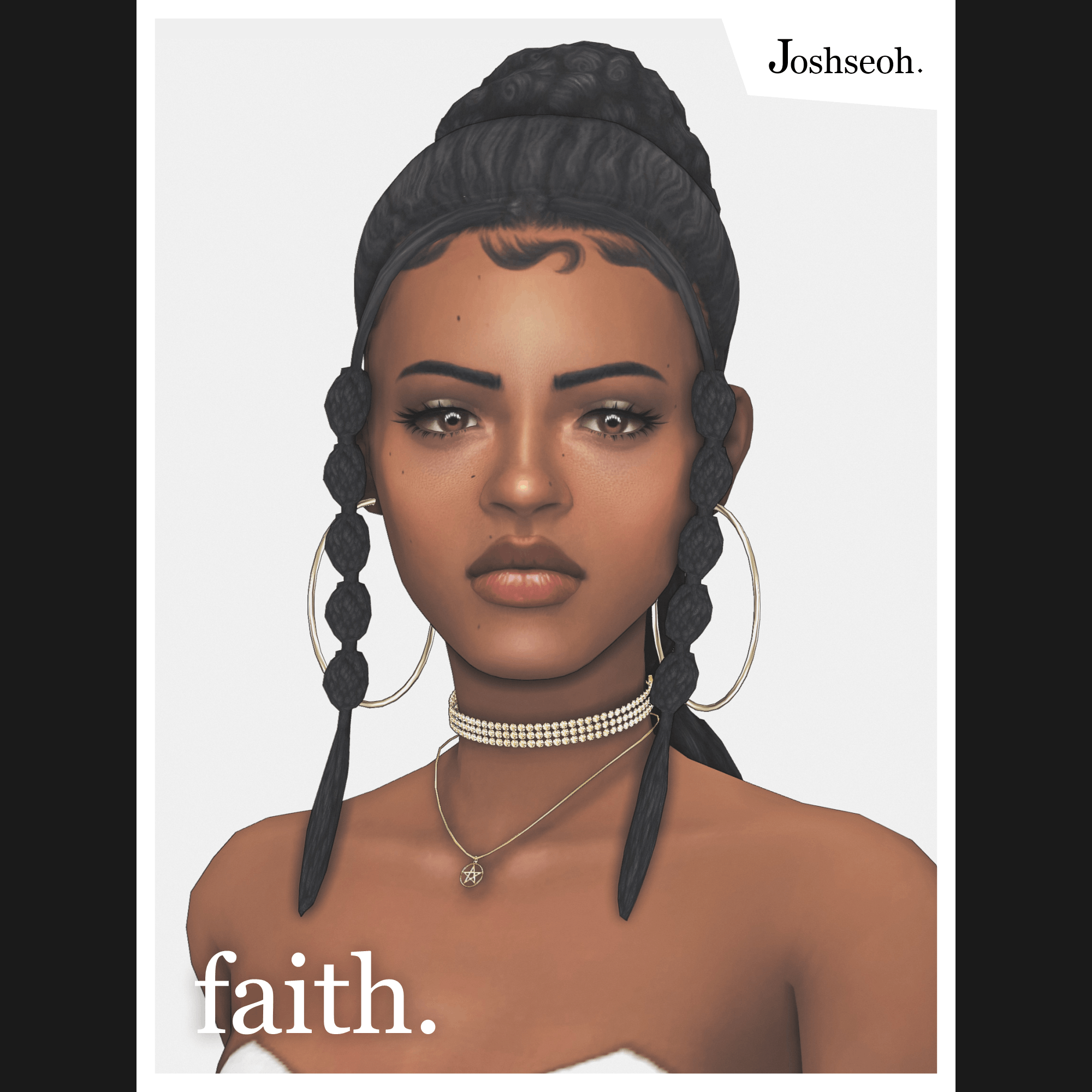 Faith Hair - The Sims 4 Create a Sim - CurseForge
