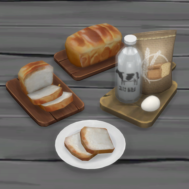 Hokaido Milk Bread - Mods - The Sims 4