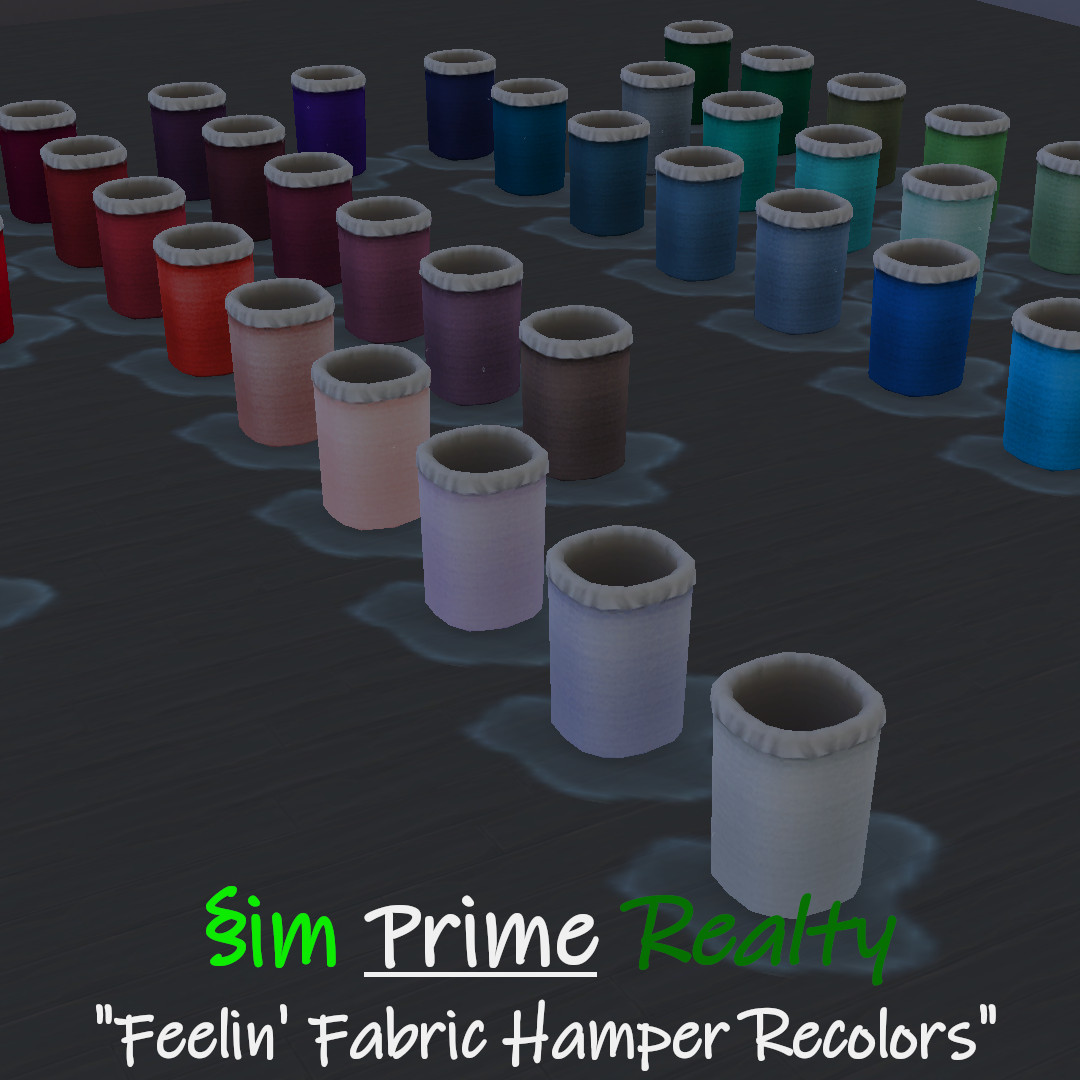 Feelin' Fabric Hamper (Recolors) - The Sims 4 Build / Buy - CurseForge