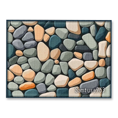 Stone Rectangular Rug #2 Samtuse963 - The Sims 4 Build / Buy - CurseForge