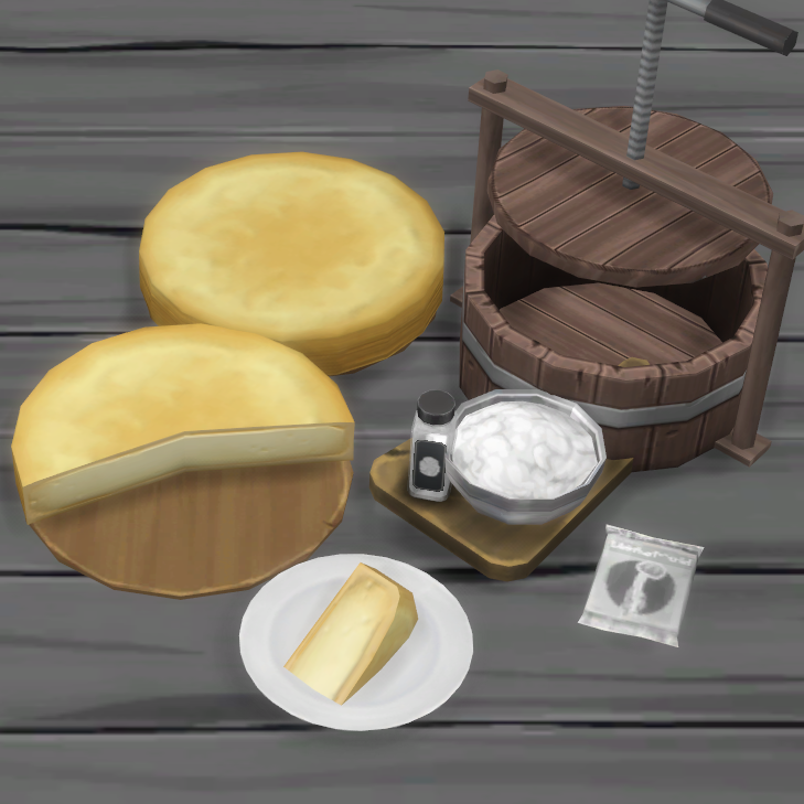 Gruyere Cheese Ingredient - Dependencies - The Sims 4 Mods - CurseForge