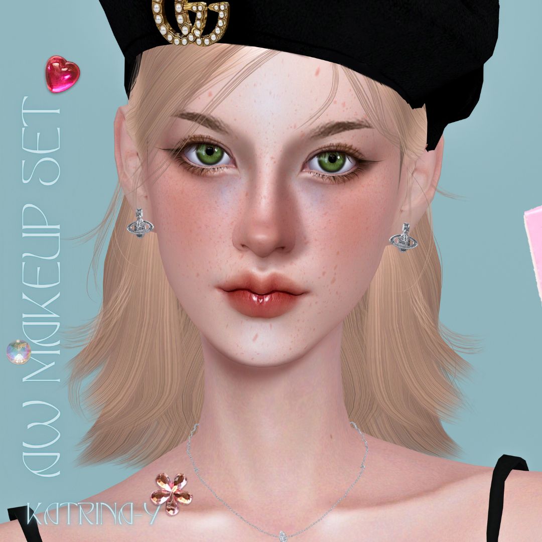 AW makeup set_Remake version - The Sims 4 Create a Sim - CurseForge