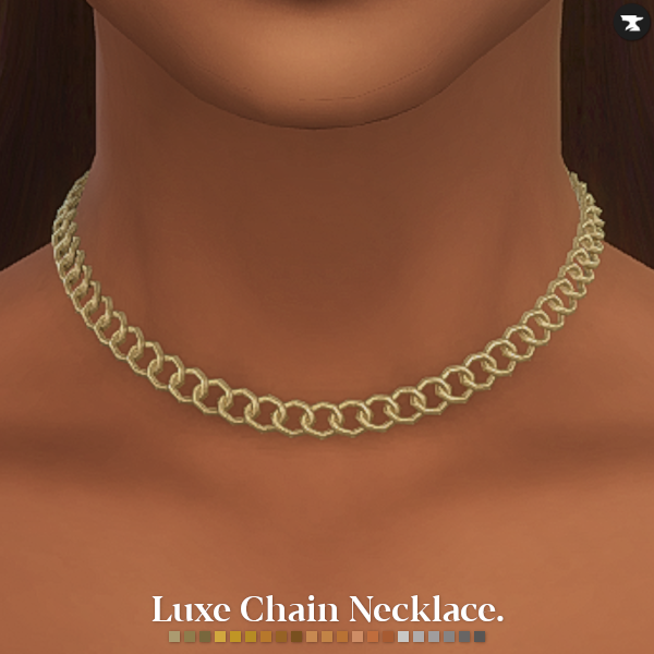 Luxe Chain Necklace - The Sims 4 Create a Sim - CurseForge