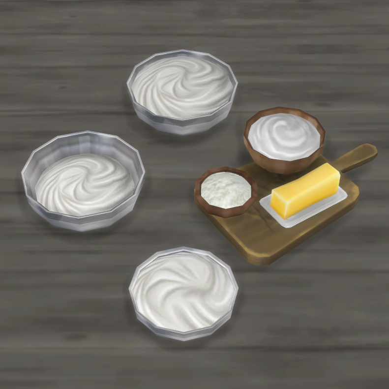 Cream Cheese Frosting Homemade Ingredient - The Sims 4 Mods - CurseForge