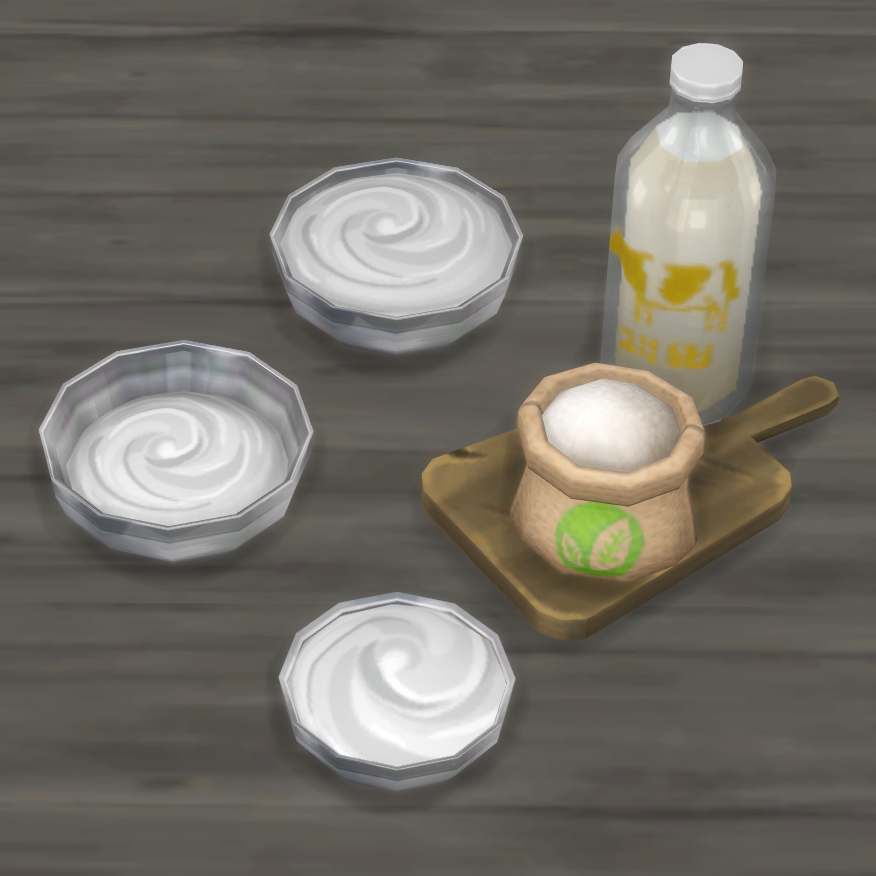 Whipped Cream Homemade Ingredient - The Sims 4 Mods - CurseForge
