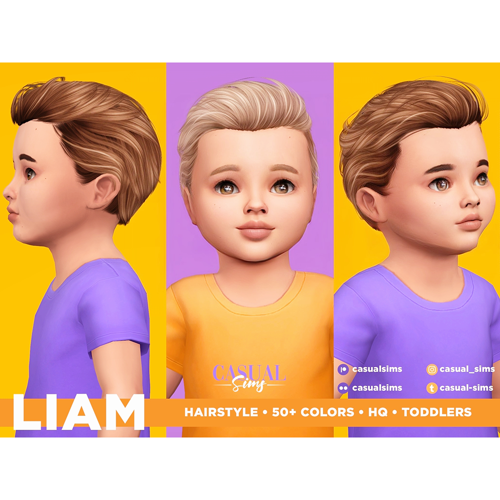 Download CasualSims - Liam Hairstyle Toddlers - The Sims 4 Mods ... Download CasualSims - Liam Hairstyle Toddlers - The Sims 4 Mods ...