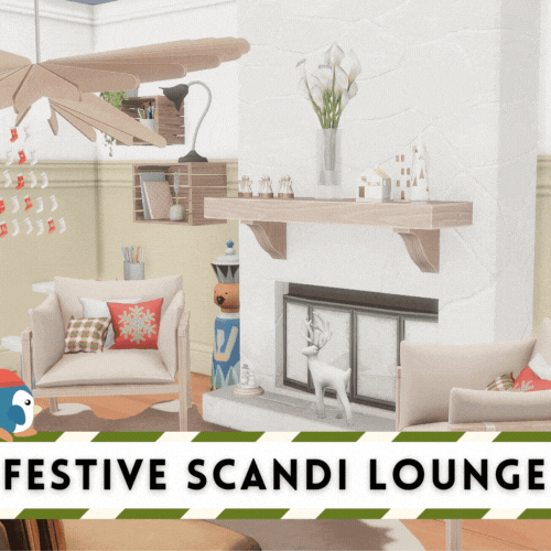 Festive Scandi Lounge - The Sims 4 Rooms / Lots - CurseForge