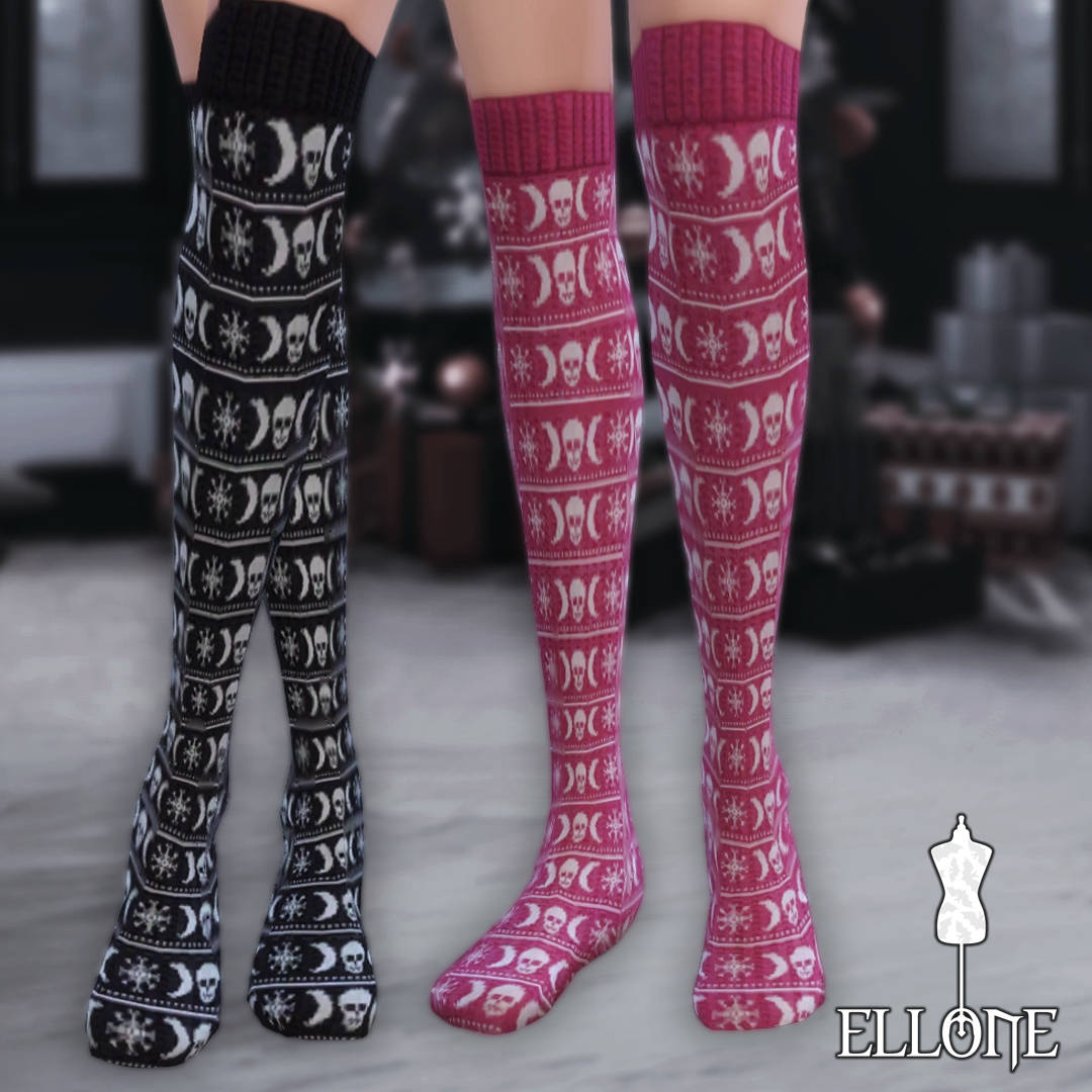 Lenore Socks (The Naughty List Collection) - The Sims 4 Create a Sim ...