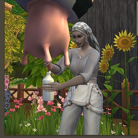 Cow Farming by BrazenLotus Spanish translation - Mods - The Sims 4