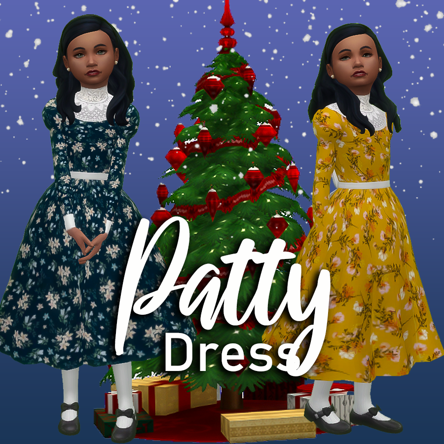 Patty Dress - The Sims 4 Create a Sim - CurseForge