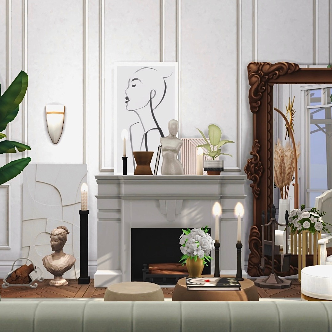 Parisian Apartment | No CC | 01 - The Sims 4 Rooms / Lots - CurseForge