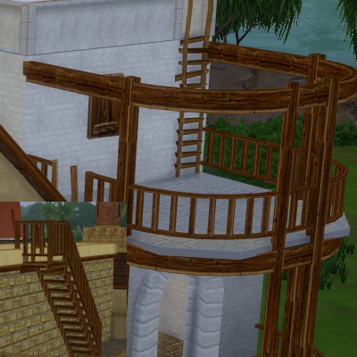 Tomarang Huts Build Set Part 4: Wooden Build Deco - The Sims 4 Build ...