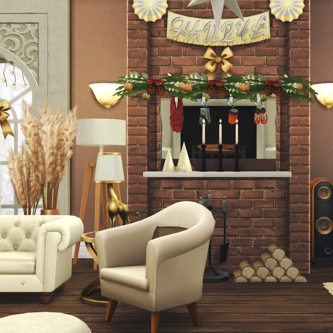 New Year Apartment | No CC - The Sims 4 Rooms / Lots - CurseForge