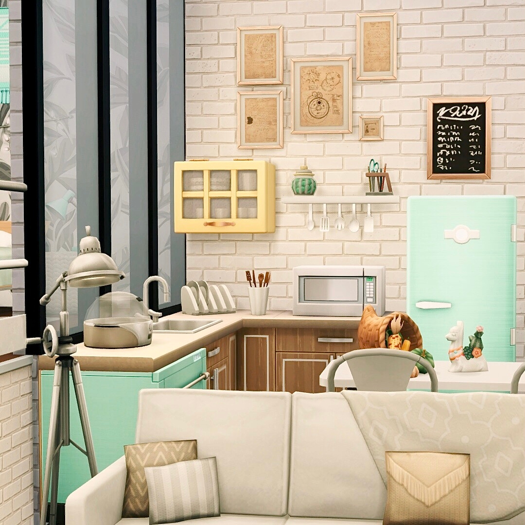 Studio Apartment | No CC | 01 - The Sims 4 Rooms / Lots - CurseForge